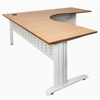 Shop Modena Corner Workstation - Ikcon Fitout and Furniture