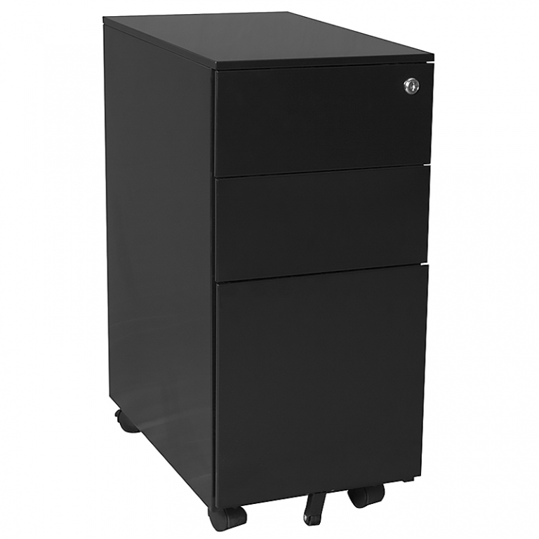 Shop Agile Narrow Metal Mobile Drawer Unit - Ikcon Fitout and Furniture