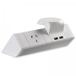 Shop Infinity Desk Top Power Rail - Ikcon Fitout and Furniture