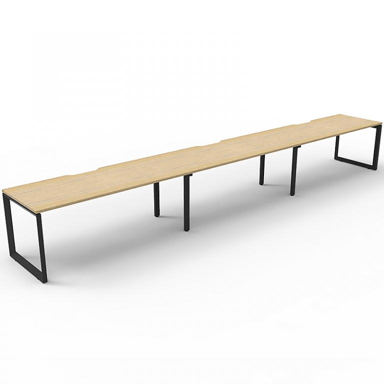 Shop Effect Loop Leg Desk System - Ikcon Fitout and Furniture