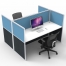 Shop Media Back to Back Desk System - Ikcon Fitout and Furniture