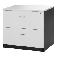 Shop Deluxe 2 Drawer Lateral Filing Cabinet - Ikcon Fitout and Furniture