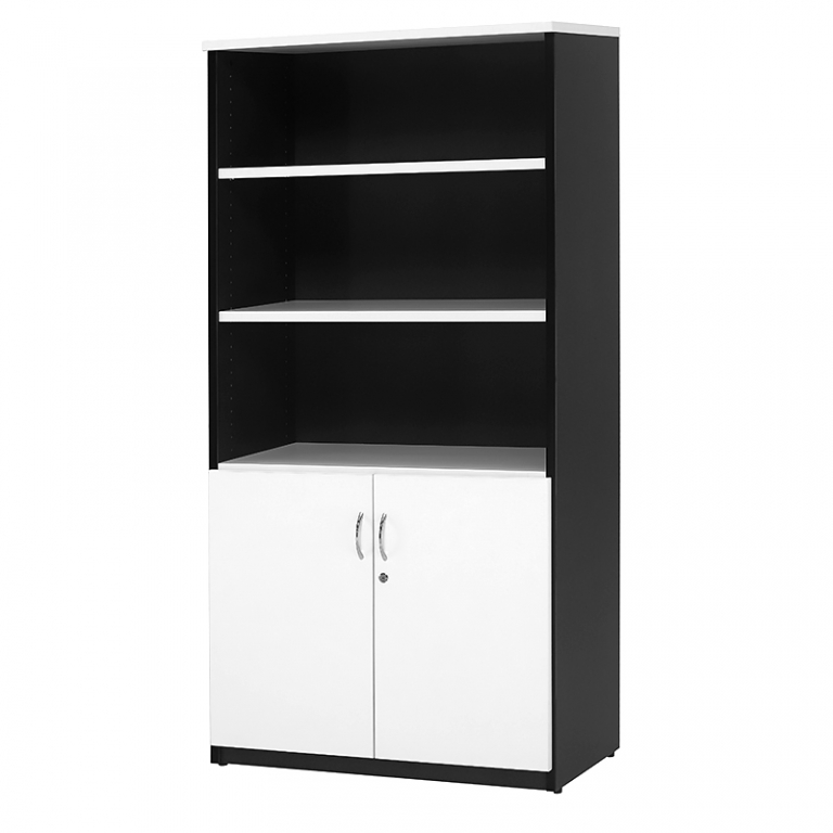 Shop Deluxe Half Bookcase - Ikcon Fitout and Furniture