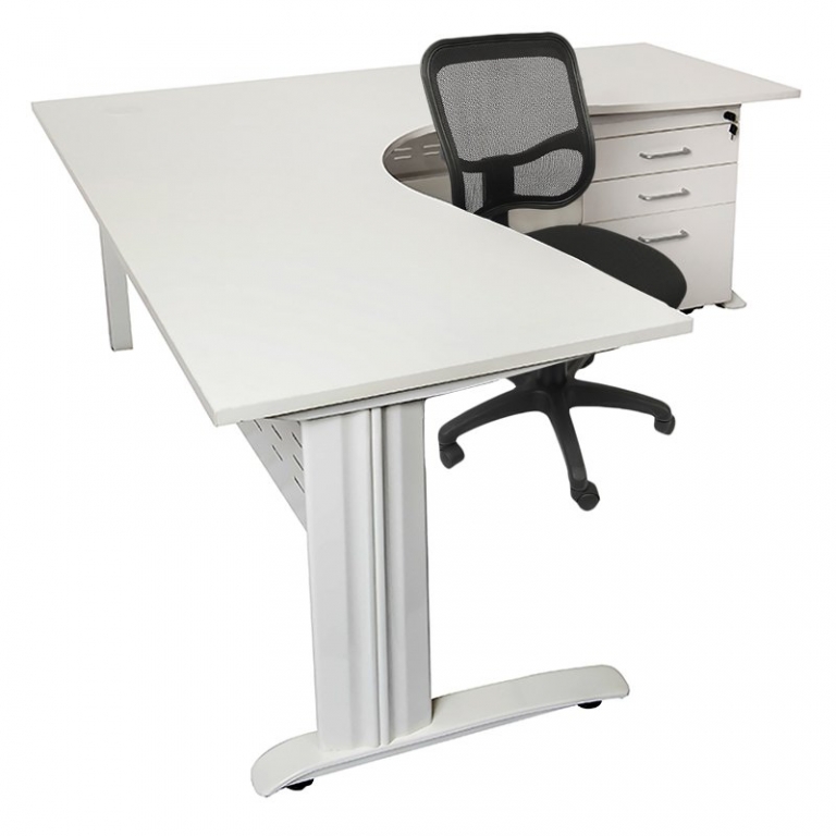 Shop Modena Corner Workstation - Ikcon Fitout and Furniture